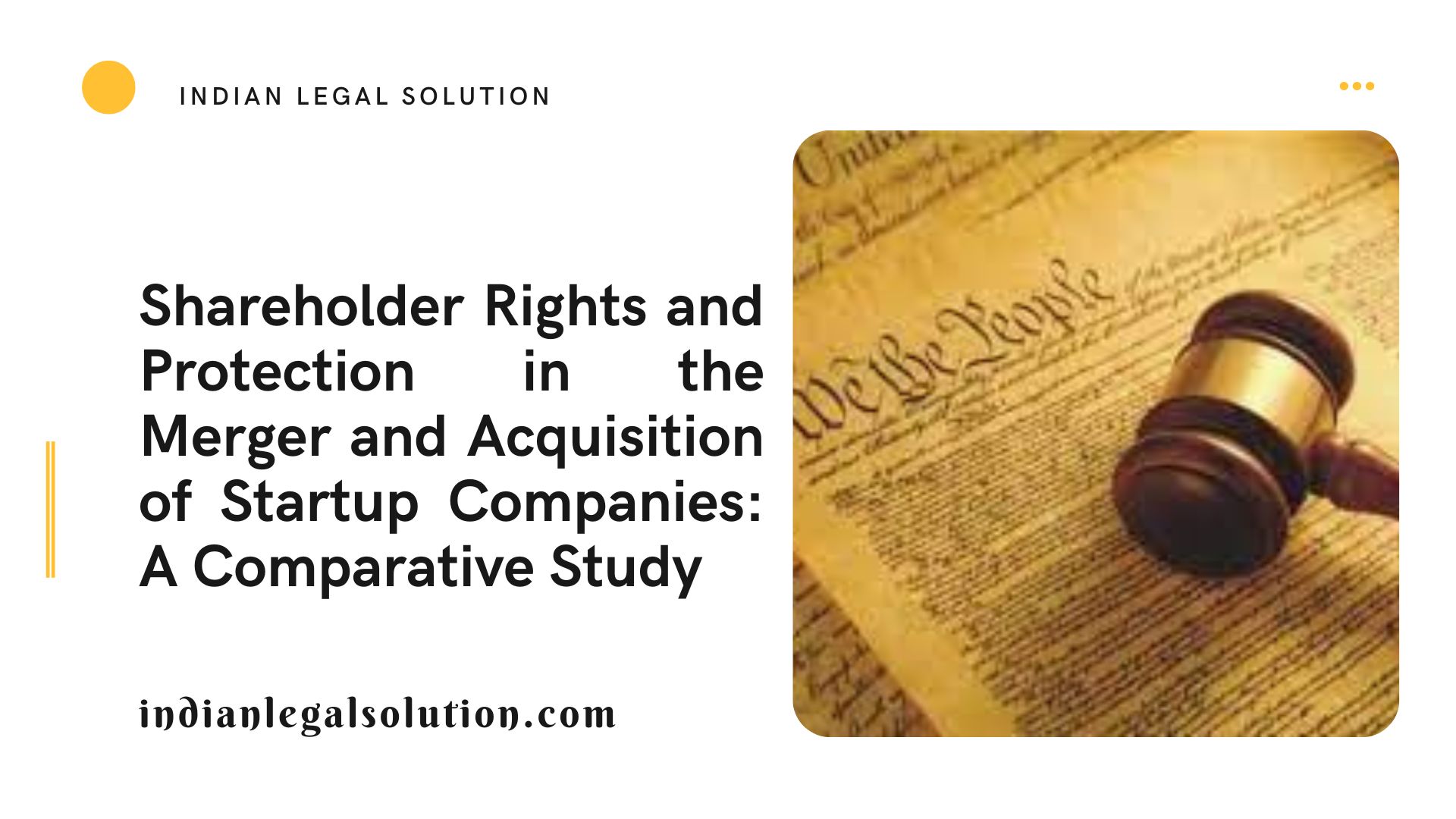 Shareholder Rights and Protection in the Merger and Acquisition of ...